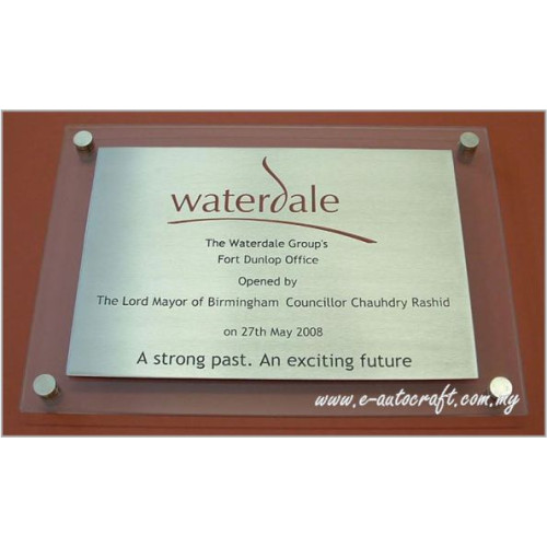 Customize Acrylic Plaque Semi Color Printing Plaque/NPT_02_x000D_